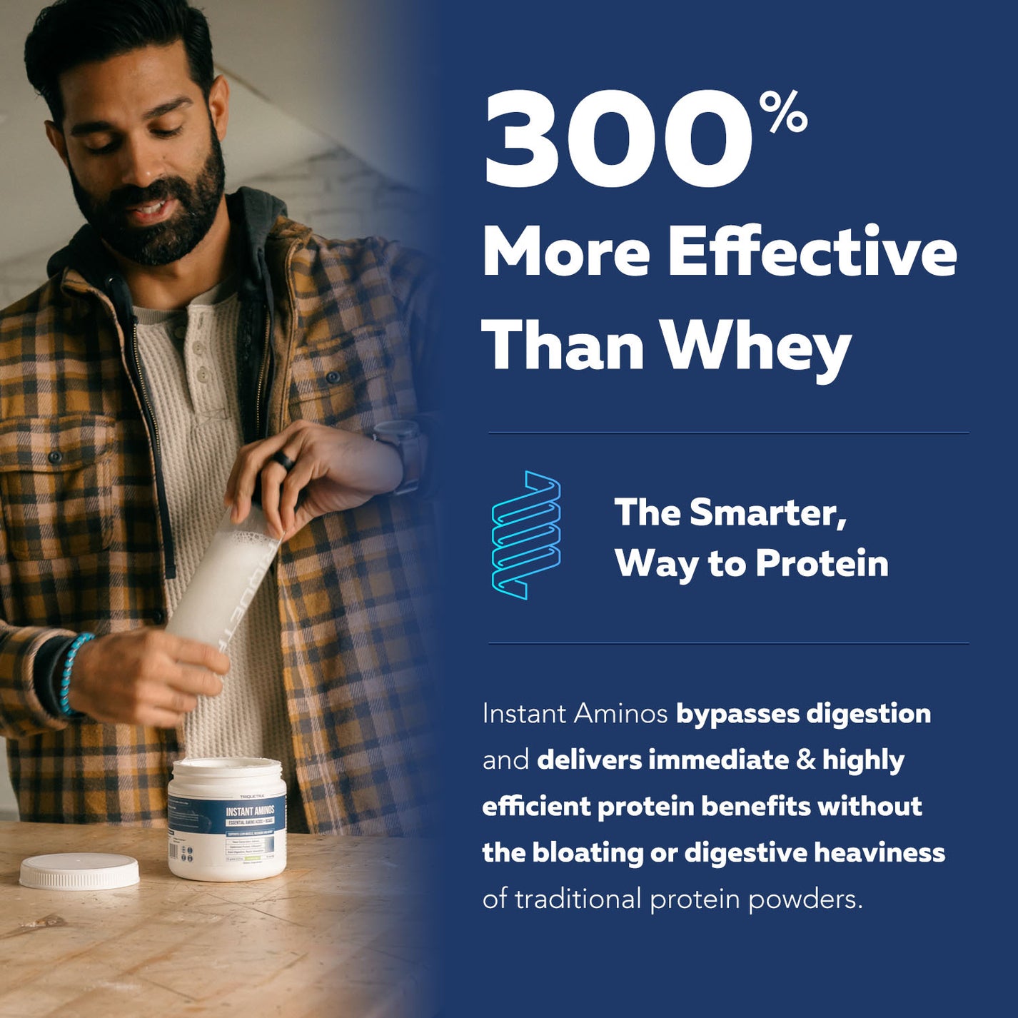 Instant Aminos Powder - EAA + BCAA | Next Generation Amino’s – Triquetra™