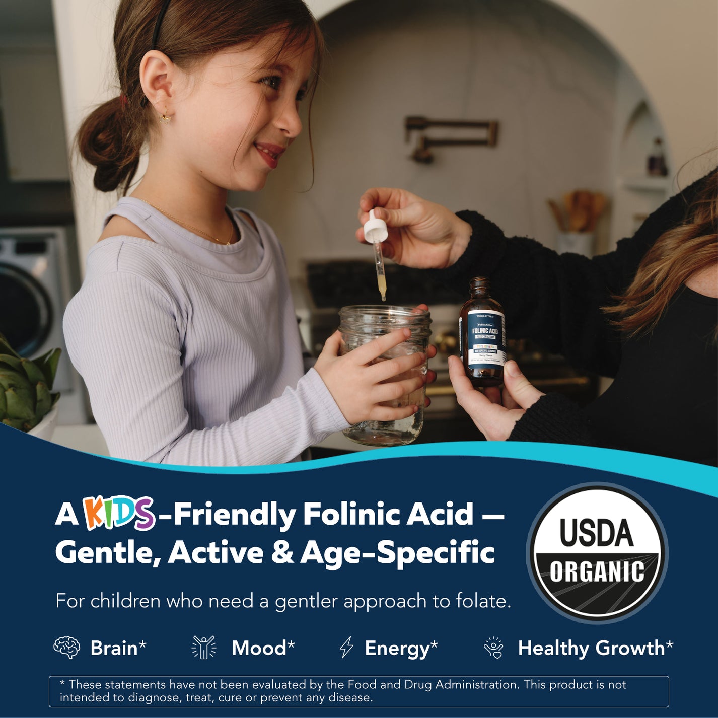 FolinicActive™ Kids Drops | Folinic Acid for Kids | Triquetra – Triquetra™