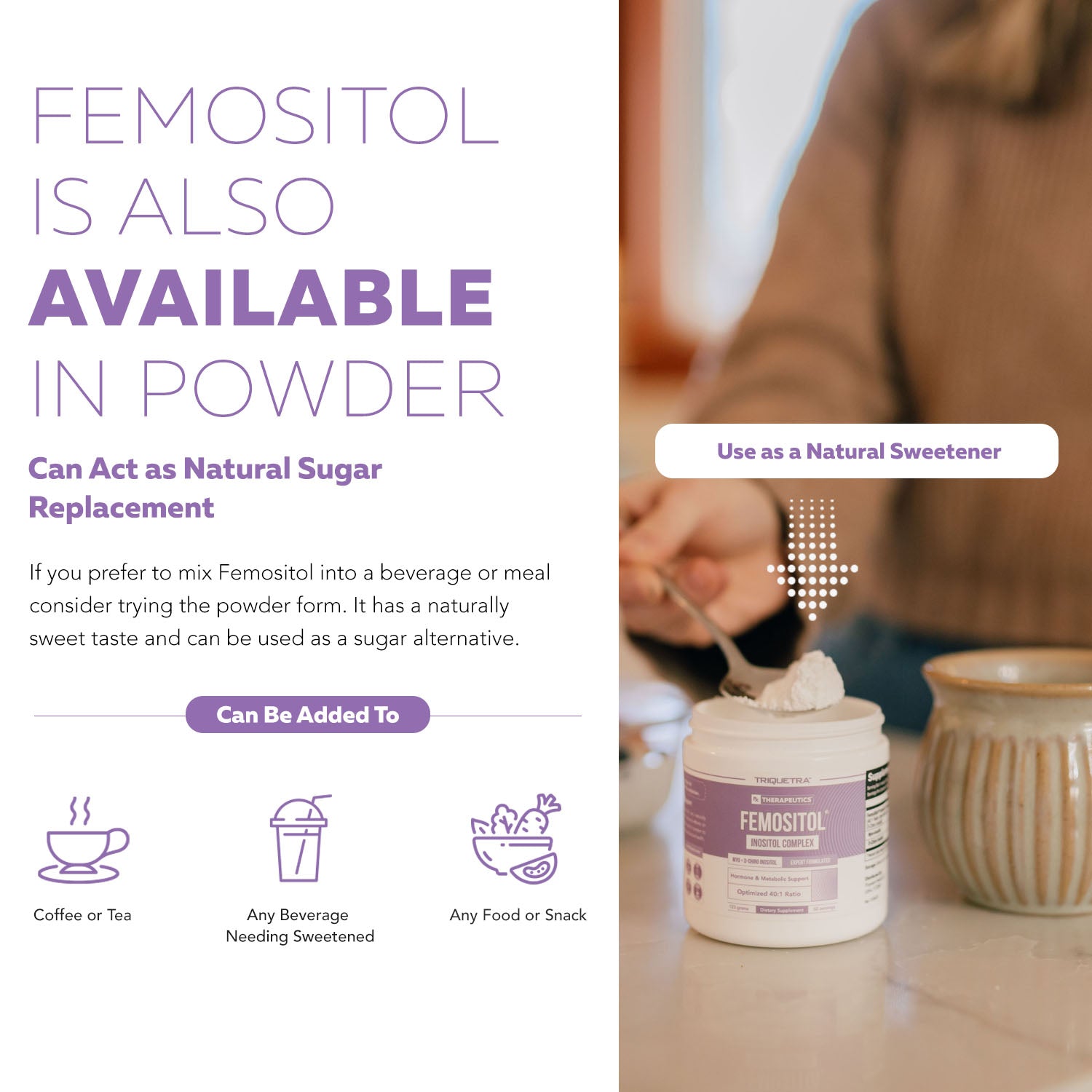 Femositol Capsules - Inositol Complex – Triquetra™
