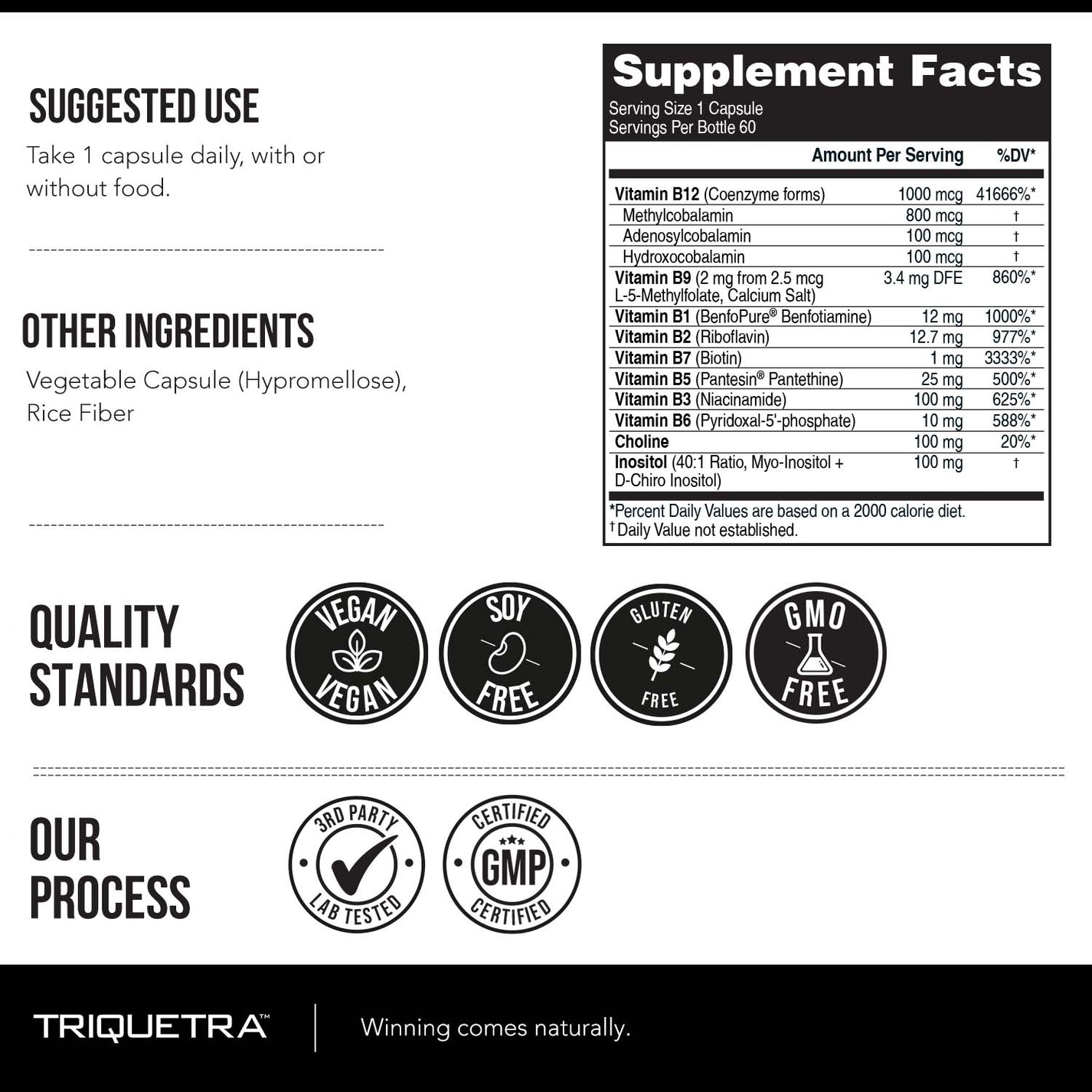 BioActive Vitamin B Complex – Triquetra™