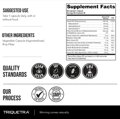 BioActive Vitamin B Complex – Triquetra™