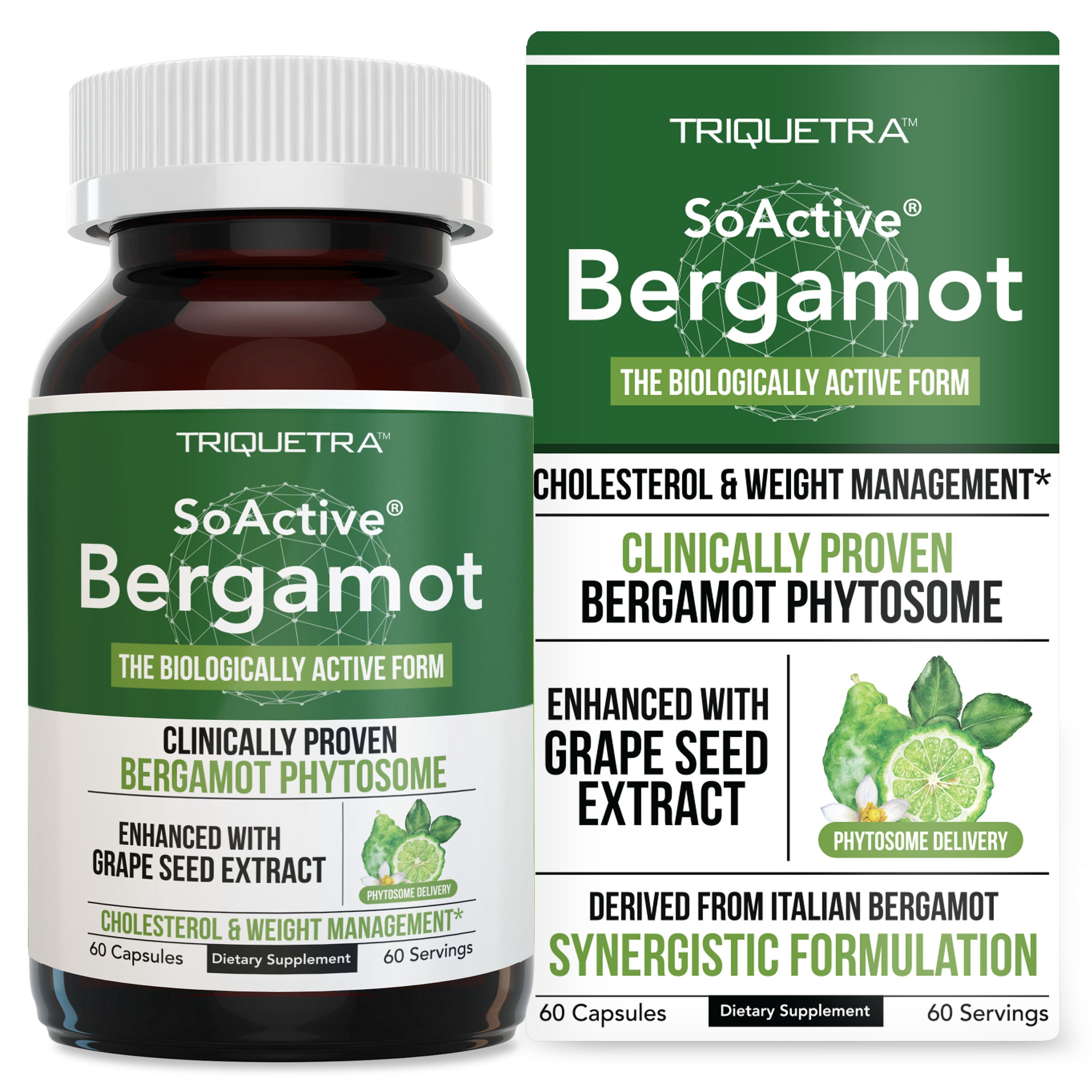 SoActive Bergamot: 2.5X More Effective, Italian Citrus Bergamot Phytos ...