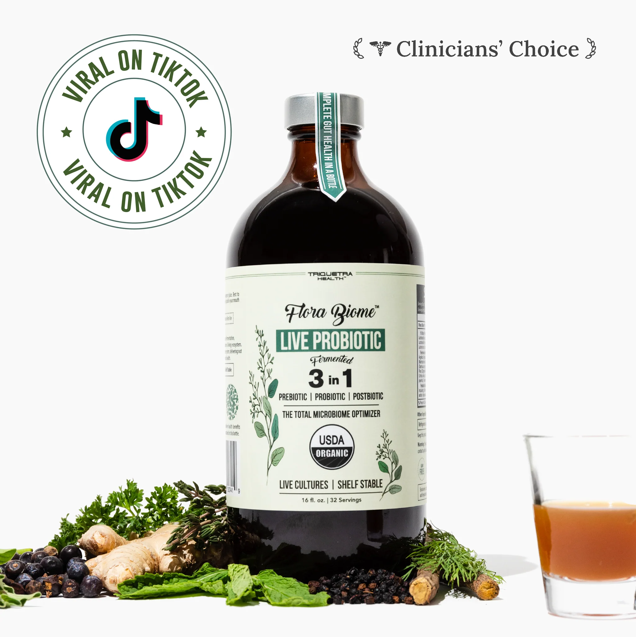 Flora Biome™ Live Probiotic – Triquetra™