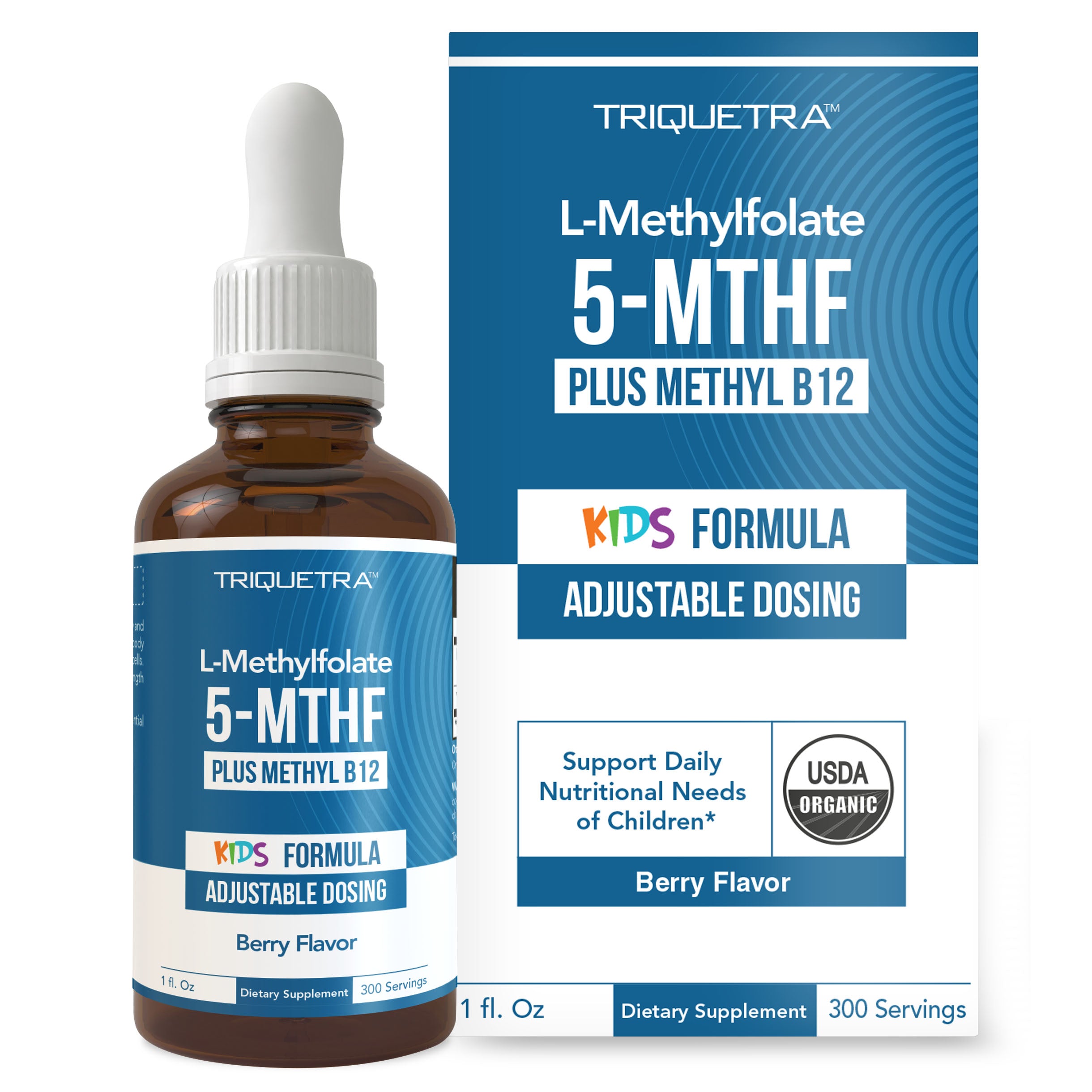 Kids Methylfolate Plus B12 Cofactor – Triquetra™