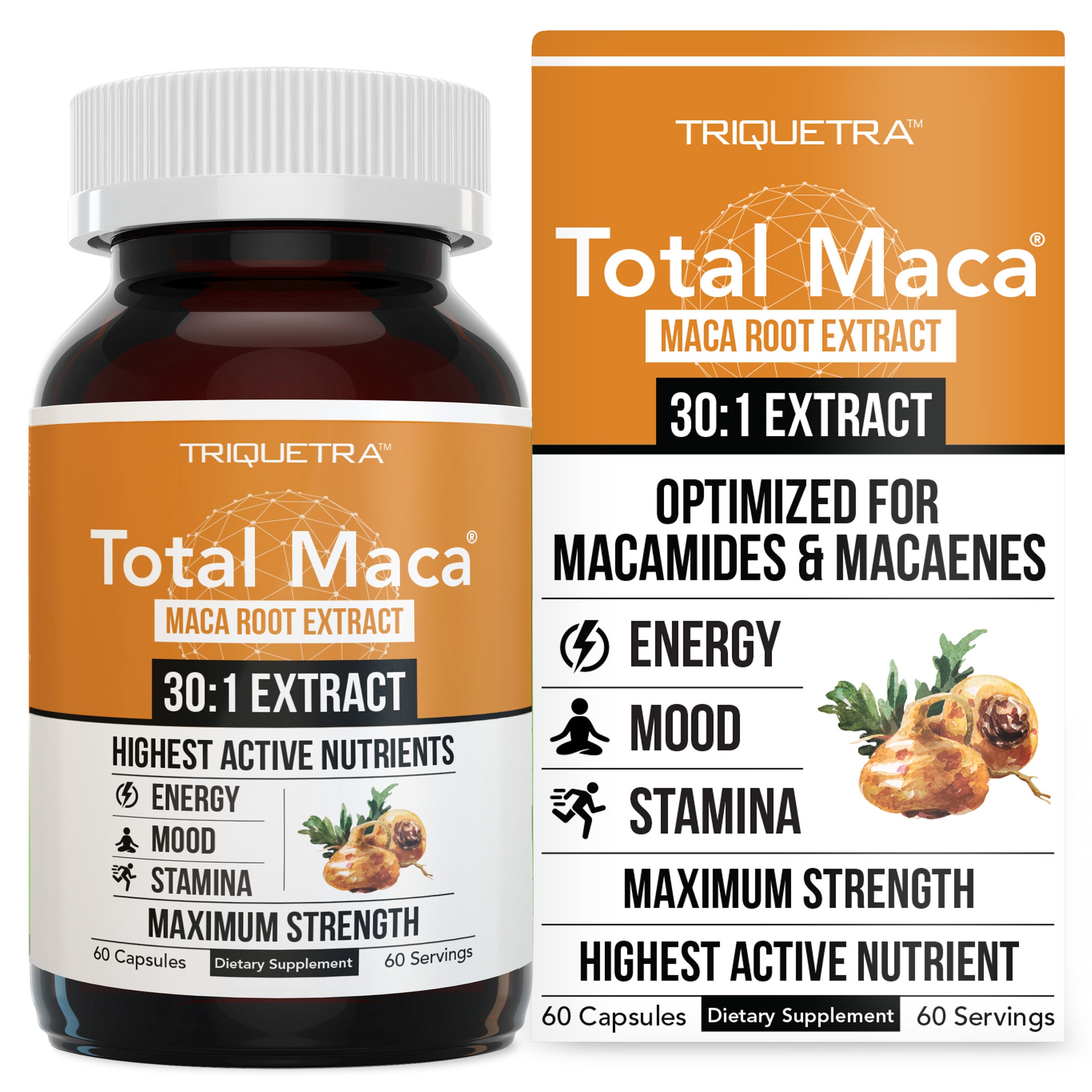 Total Maca: Max Potency Maca Root – Triquetra™