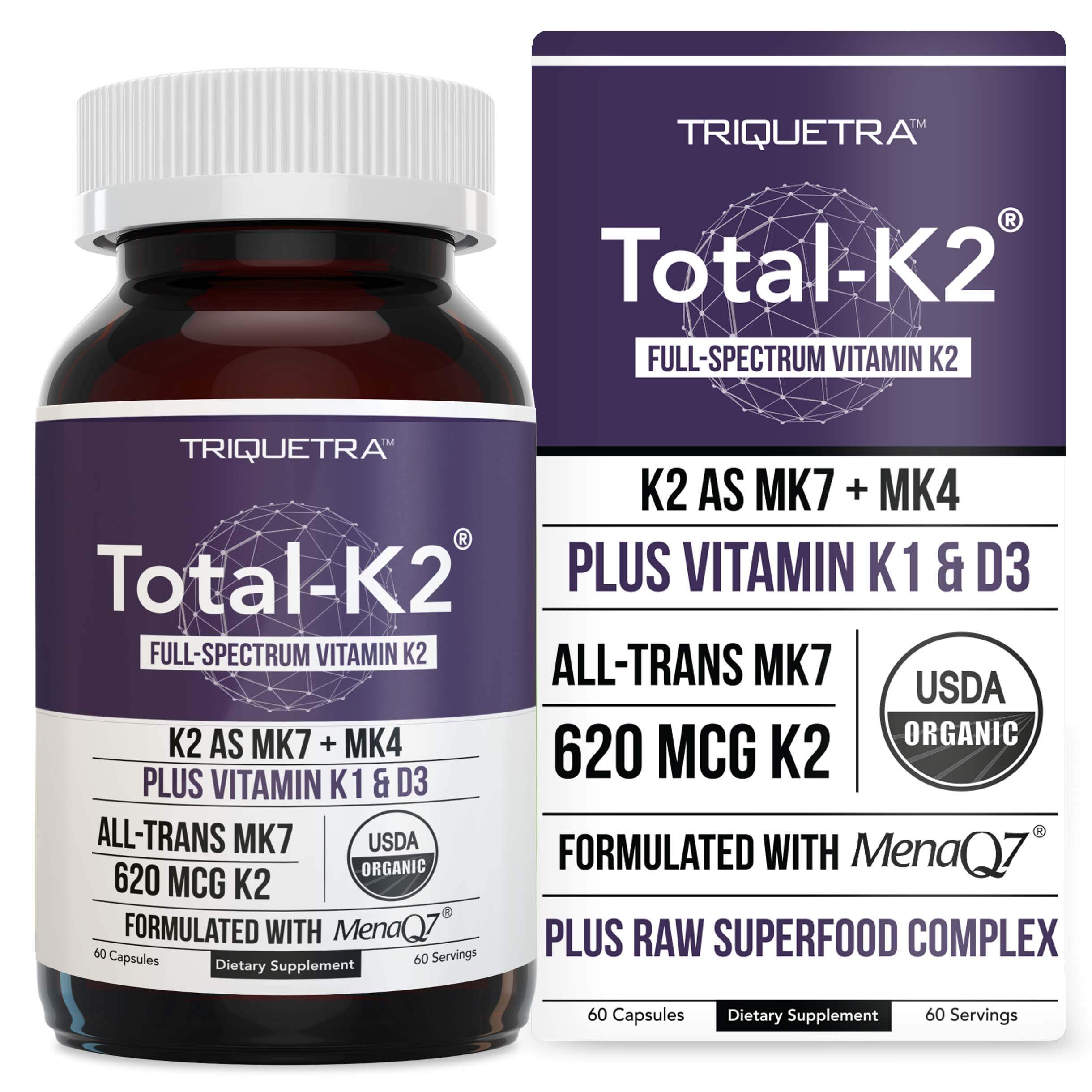 Total-K2 Full Spectrum Vitamin K2 – Triquetra™